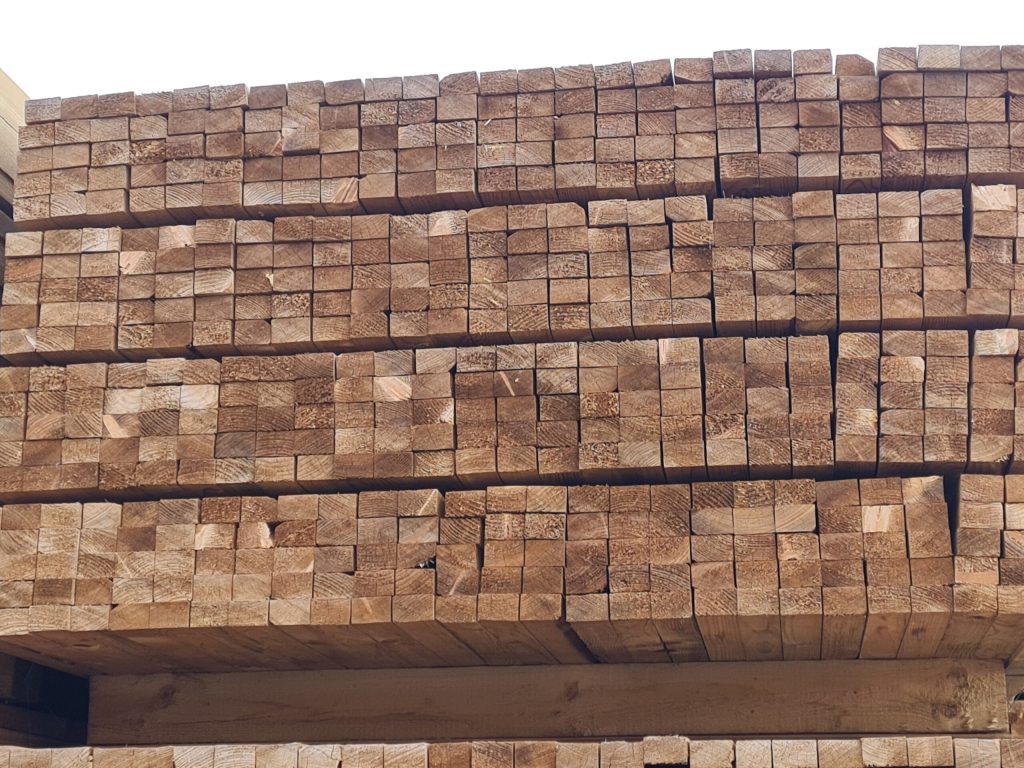 Pressure Treated Timber Lath 19mm x 38mm - Trade Timber Supplies Ltd