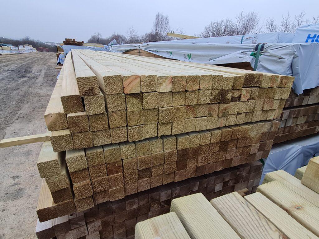 Planed Tanalised C24 Timber - Trade Timber Supplies Ltd