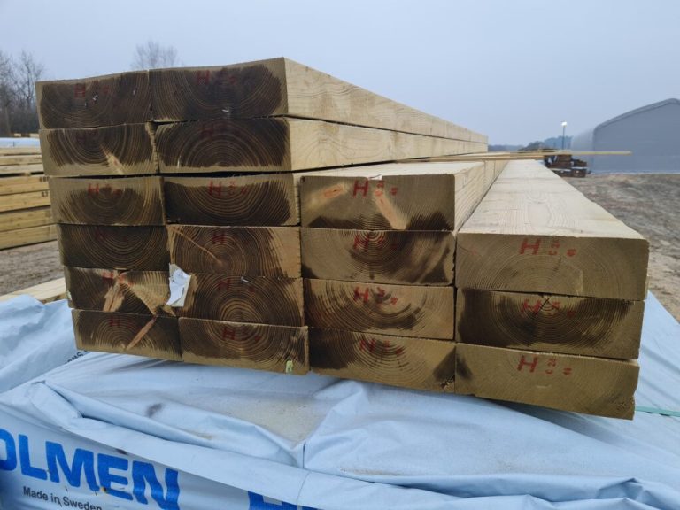 8×3 Planed Tanalised C24 Timber (73mm x 195mm) - Trade Timber Supplies Ltd