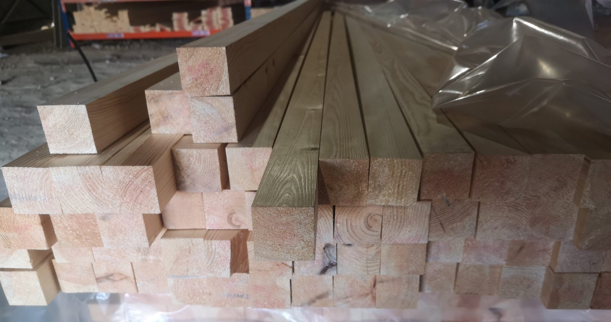 2×2 Untreated PSE Timber (45mm x45mm) - Trade Timber Supplies Ltd